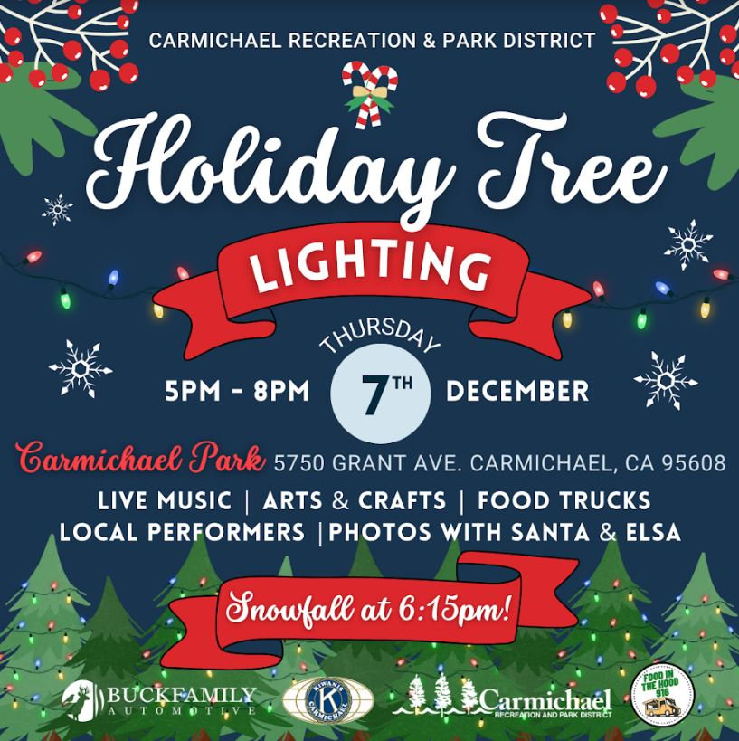 Carmichael Christmas Tree Lighting @ Carmichael Park 2023 | RC Concert Band