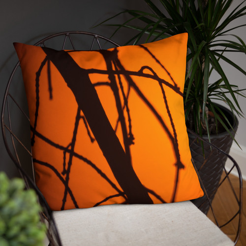 Sunlight-Moonlight Pillow (2 Images, Front & Back) | TeBe Inspires
