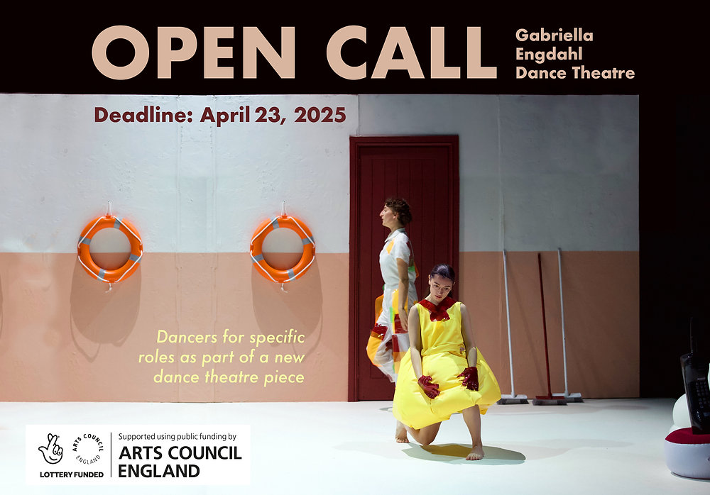 CALL OUT: Looking for dancers/performers for new dance theatre piece