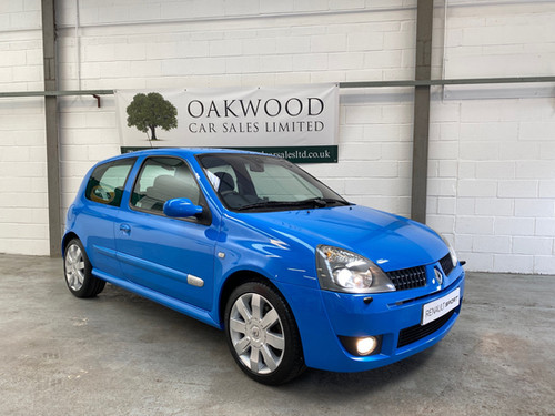 2005 '05' Renaultsport Clio 182 Racing Blue | oakwood-cars