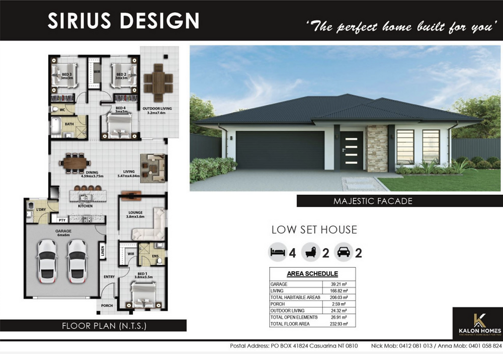 New Residential Design-Sirius with Majestic Facade