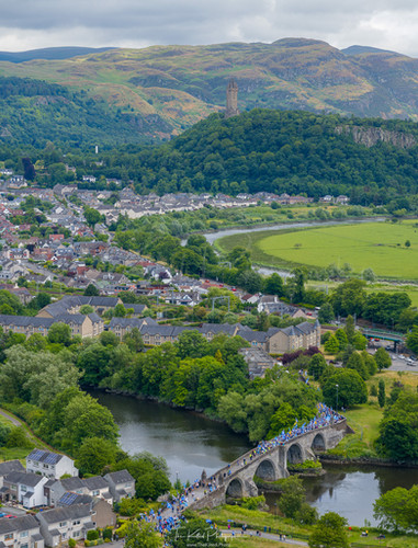 IMG00475 - Stirling Old Bridge and Bannockburn and Wallace Monument ...