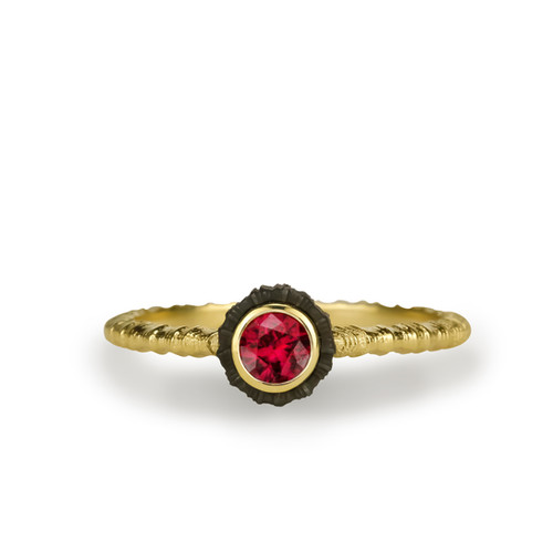 Chroma Single Stone Ruby Ring | Sarahgraham