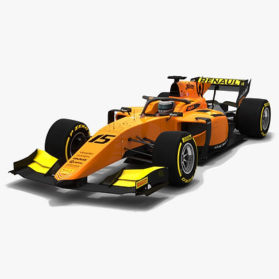 Formula 2 2019 Cars 3D model | OpticalDreamSoft