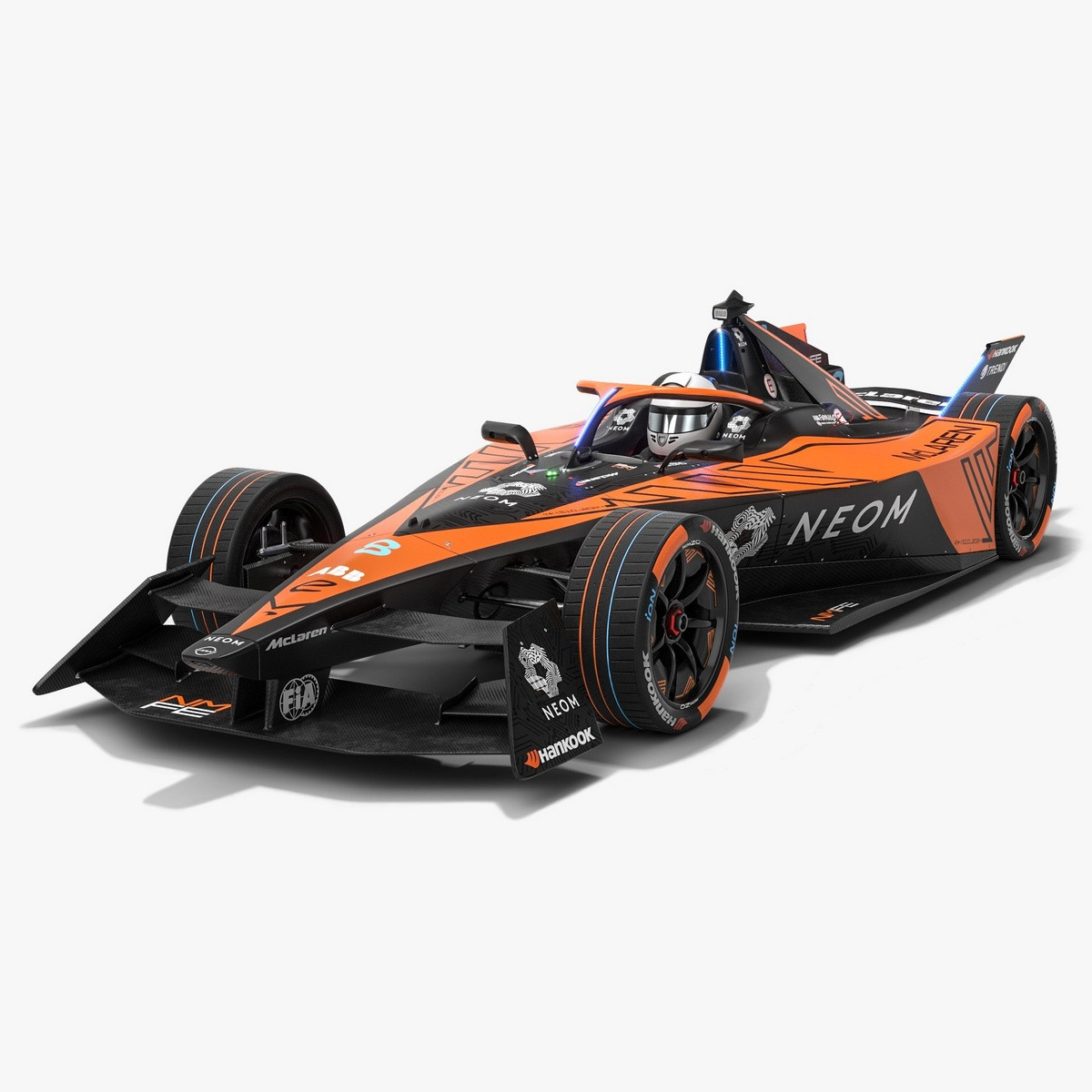 NEOM McLaren Formula E Team 2024 Gen3 Race Car 3D model | OpticalDreamSoft