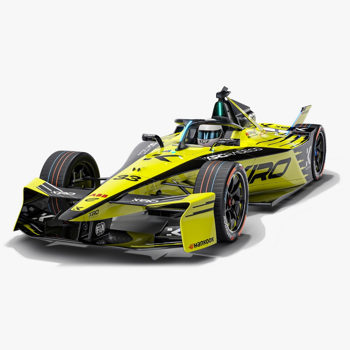 Kiro Race Co Formula E Team 2025 Gen3 Evo Race Car 3D model ...