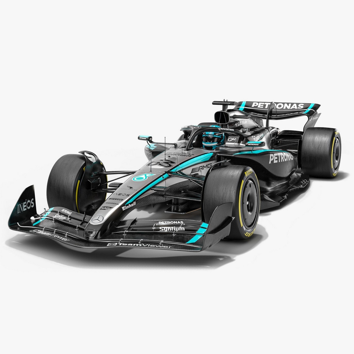 Mercedes F1 W16 2025 Formula 1 Race Car 3D model | OpticalDreamSoft