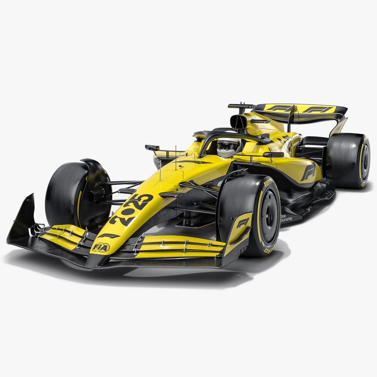 Formula 1 2025 F1 Race Car Mockup 3D model | OpticalDreamSoft