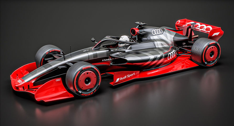 Audi Formula 1 Livery Concept 2026 F1 Race Car 3D model | OpticalDreamSoft