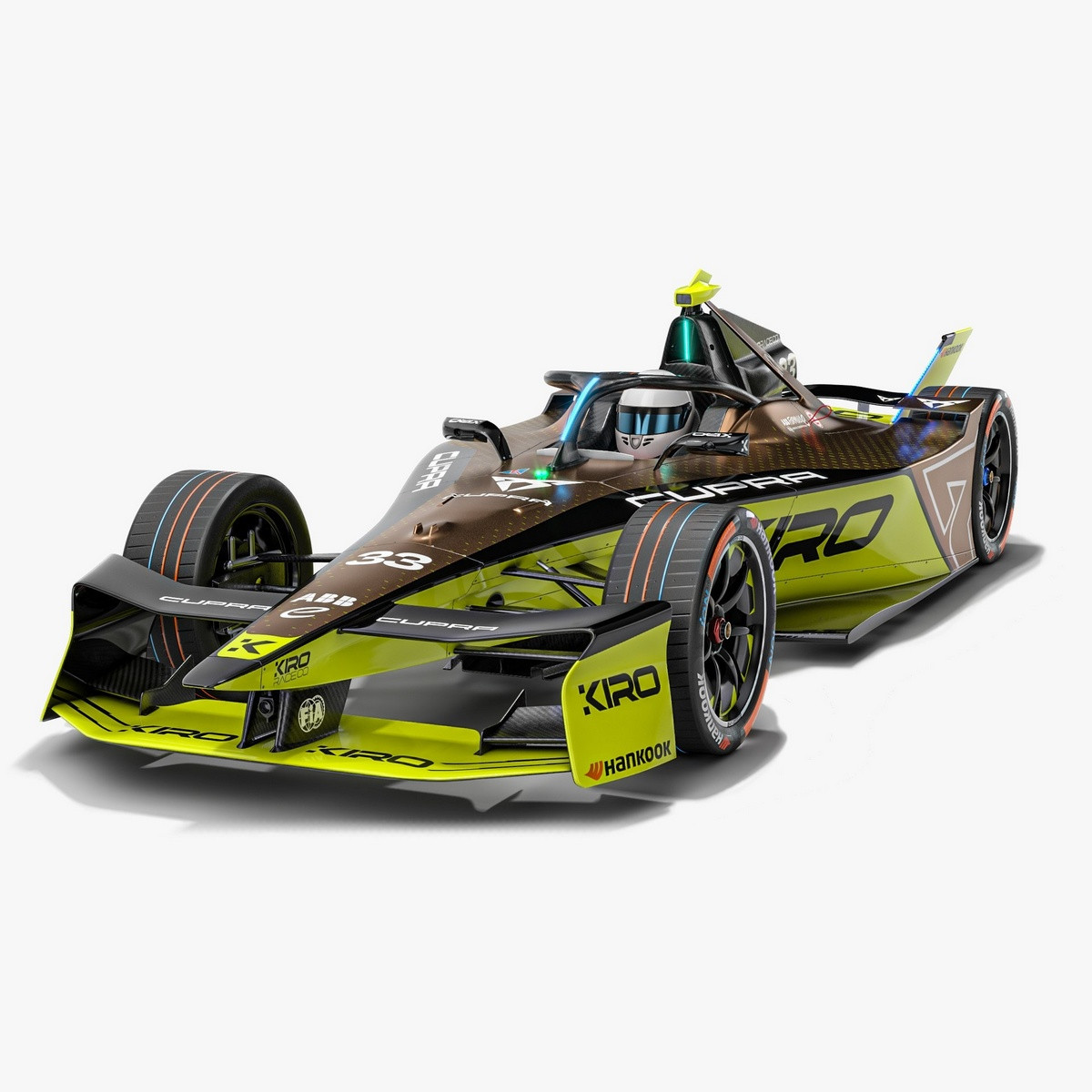 Cupra Kiro Formula E Team 2025 Gen3 EVO Race Car 3D model ...
