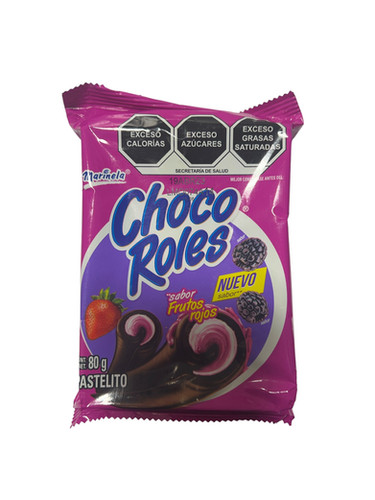 Choco Roles frutos rojos (80g) | La Tiendita