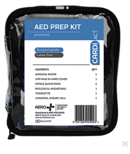 AED Premium Prep Kit | healthguardfirstaid