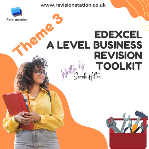 Theme 3 Edexcel A Level Business REVISION TOOLKIT | Revisionstation