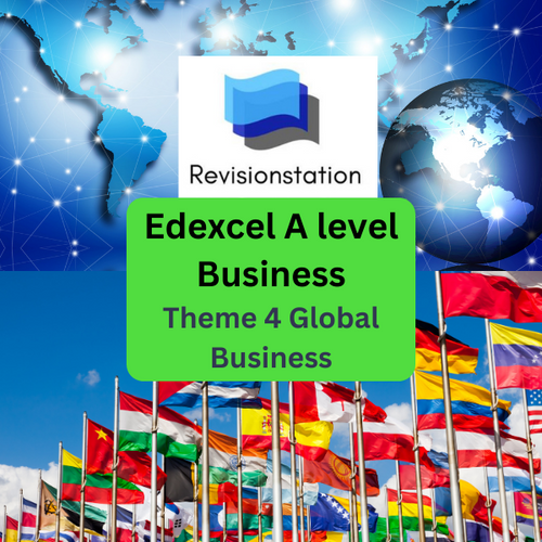 Edexcel A Level Business Theme 4 pack (only) | Revisionstation