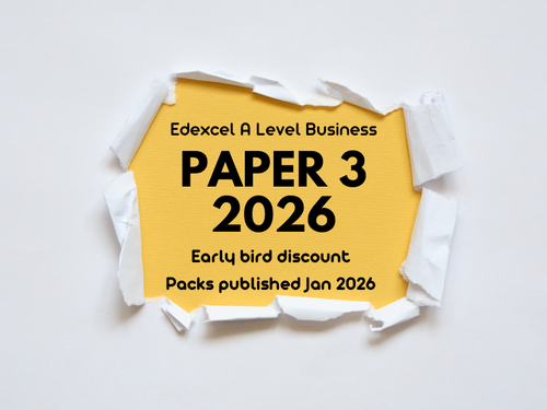 Edexcel A Level Business - Paper 3 2026 | Revisionstation
