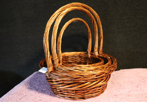 Round Willow Basket | BNB Wholesale Inc.
