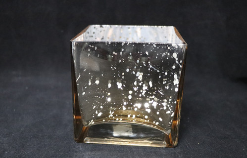 4x4" Mercury Square vase | BNB Wholesale Inc.