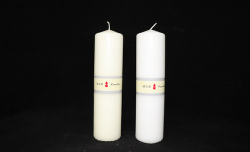 2x8" Wax Pillar Candle | BNB Wholesale Inc.