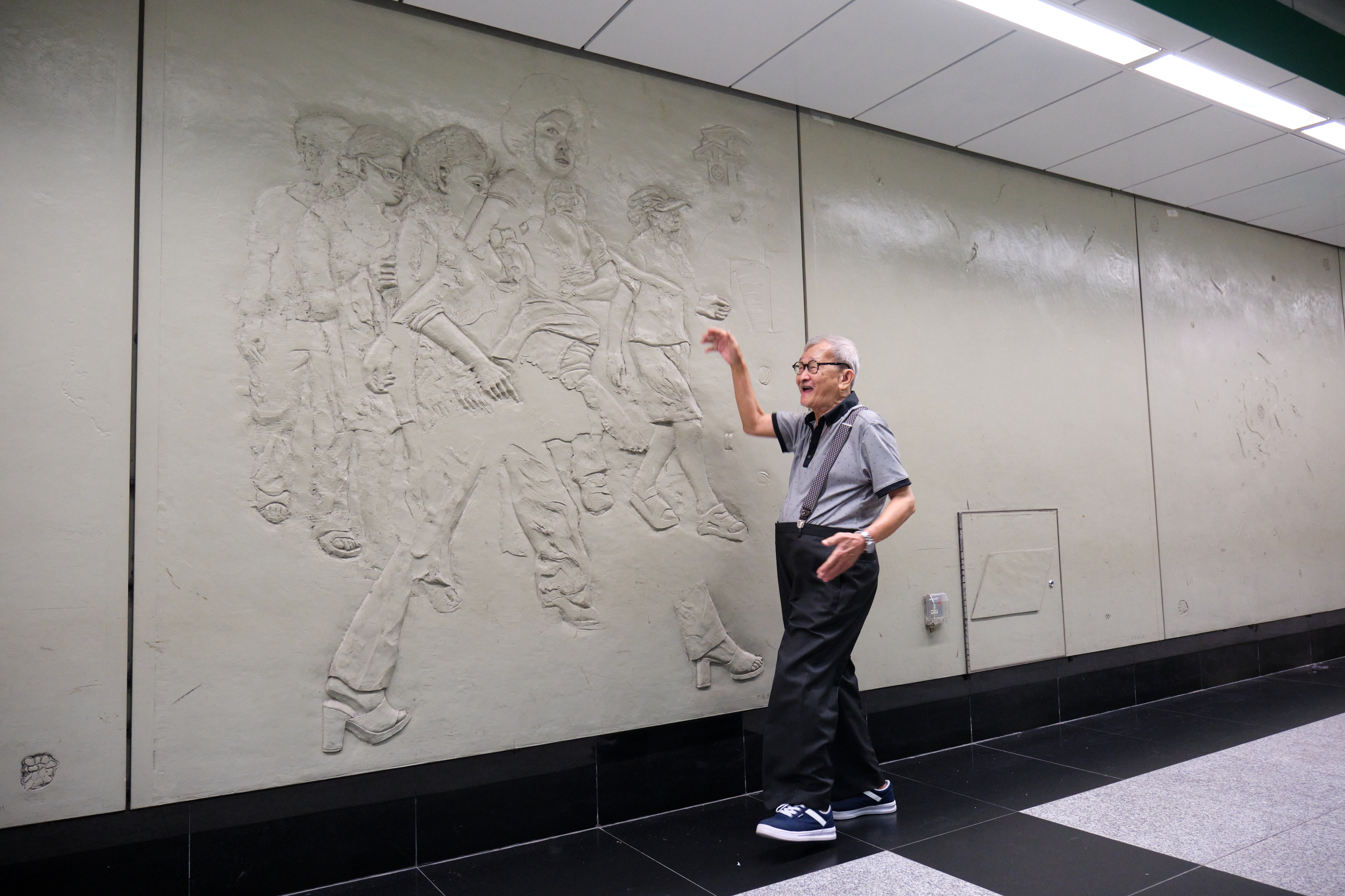 Art in Transit Virtual Tour: NE3 Outram Park, Teo Eng Seng