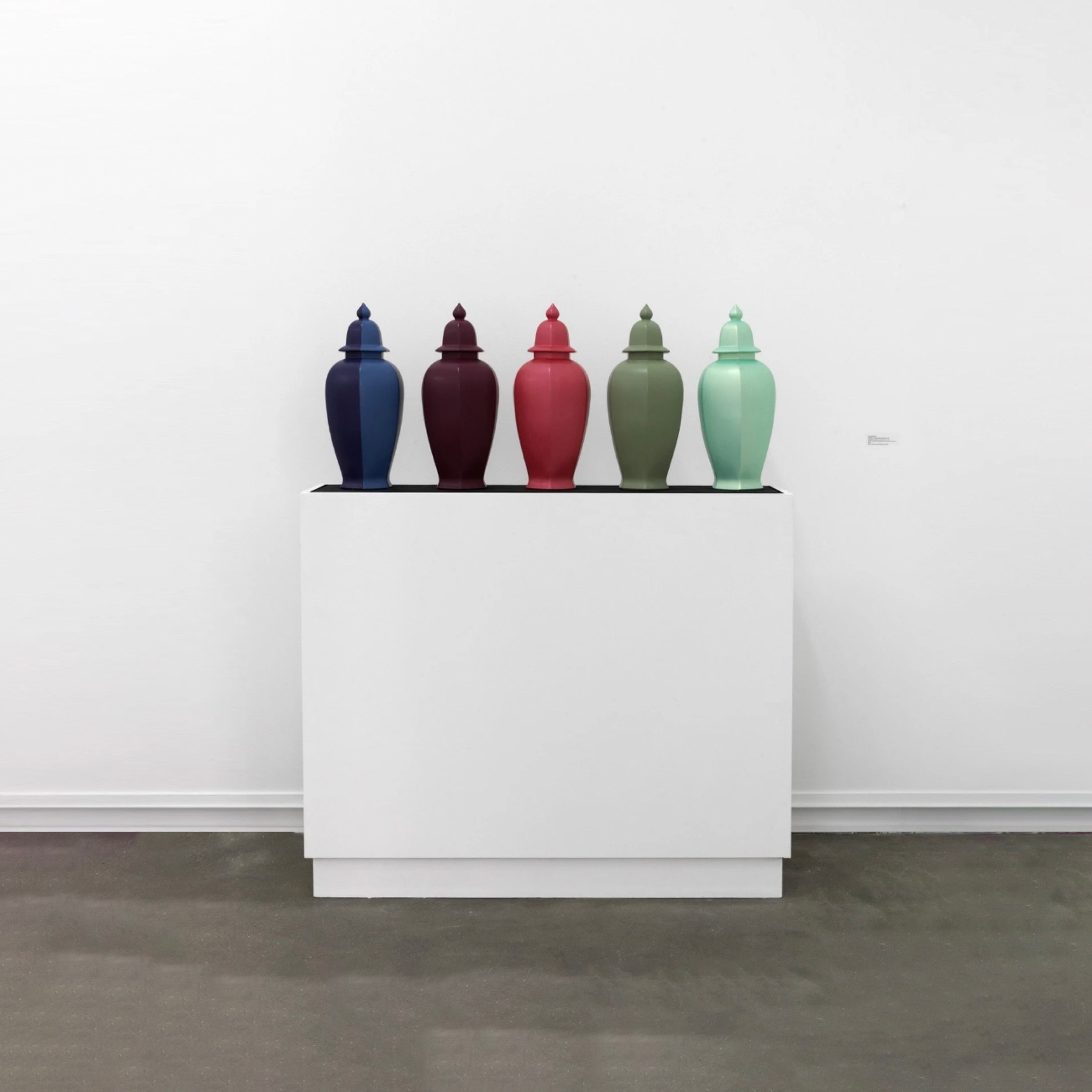 Allan McCollum, Collection of Five Perfect Vehicles