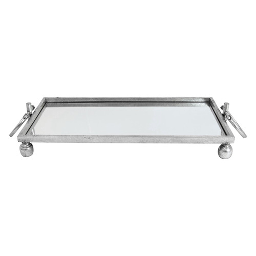Silver Rectangular Tray (Small) | iikosdesign