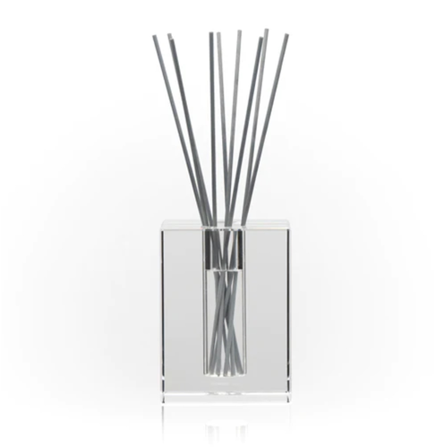 Large Crystal Diffuser Crisp White Linen Diffuser | iikosdesign