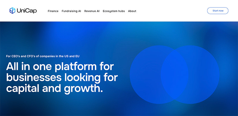 UniCap | The Finance and Marketing Services Platform I Fundraising AI I ...