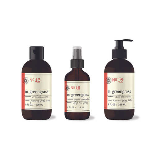 Sweet Clementine Body Trio | m. greengrass