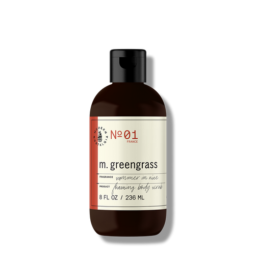 Summer in Nice Foaming Body Scrub 8oz | m. greengrass