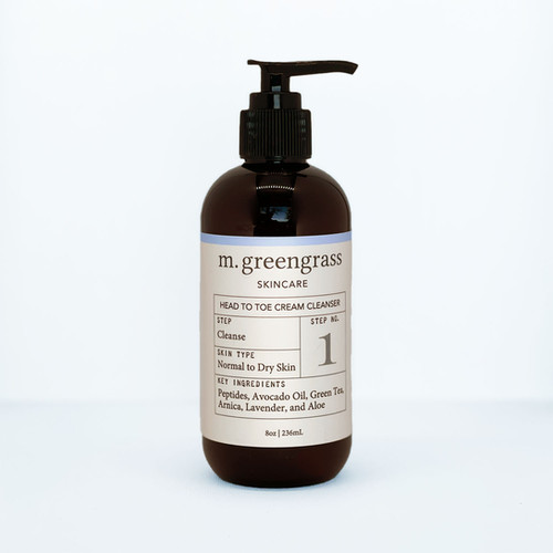 Head to Toe Cream Cleanser | Step 1 | m. greengrass