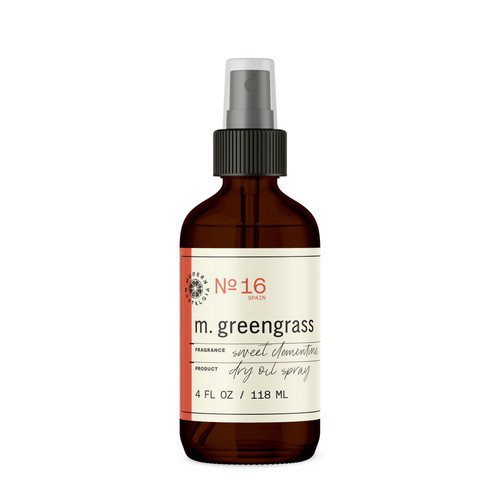 Sweet Clementine Dry Oil Spray 4oz | m. greengrass