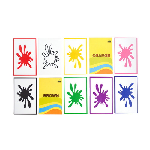 Cards Set Colors (10) | Learning Store