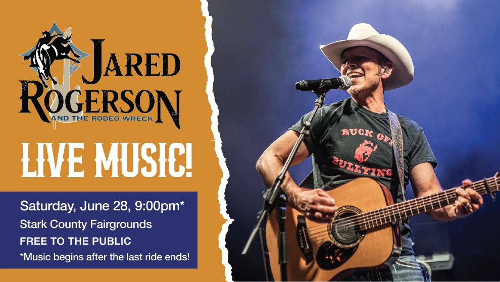 Live Music - Jared Rogerson and the Rodeo Wreck! | Roughrider Days