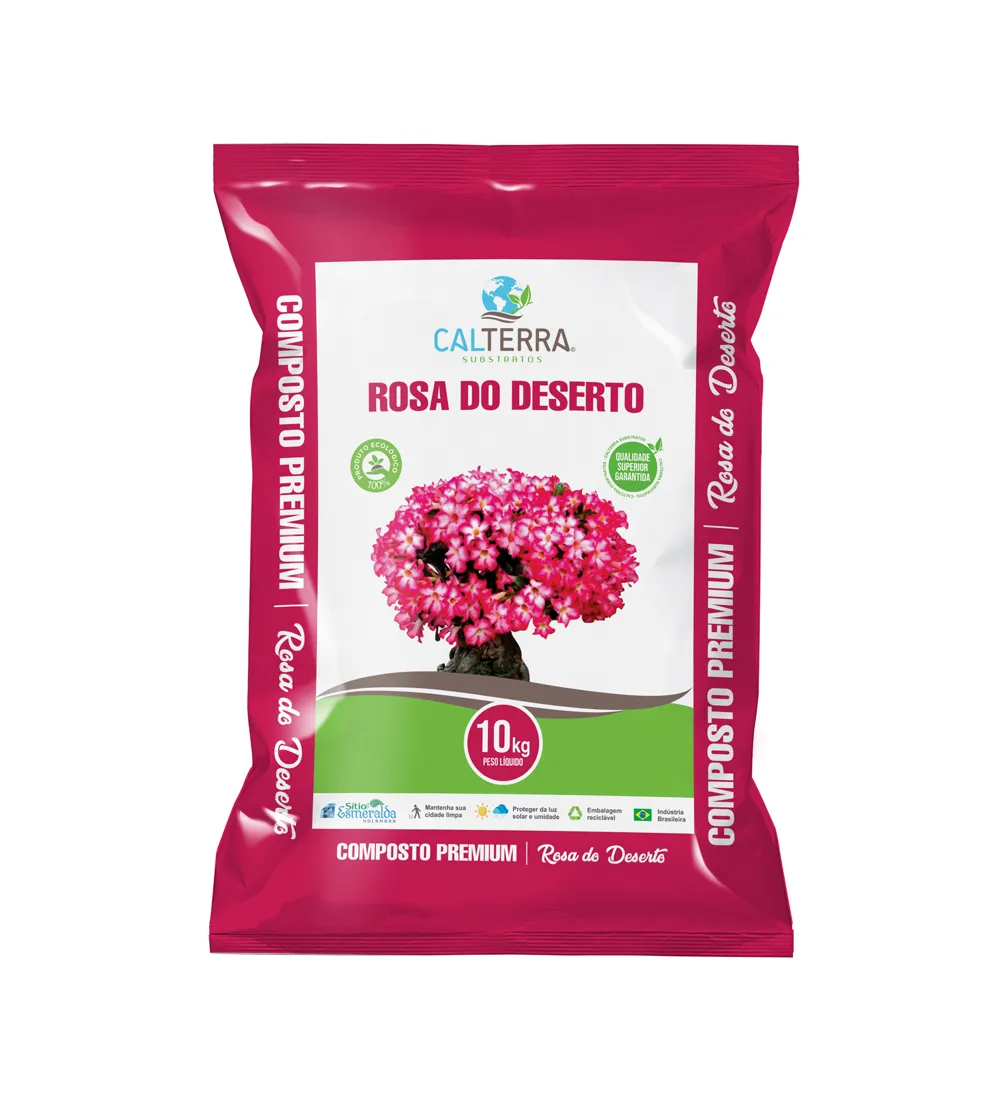 Substrato Rosa do Deserto Calterra - 2 Tamanhos | Viveiro de Plantas