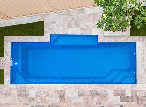 Bench Seat Fibreglass Pools | Evolution Pools