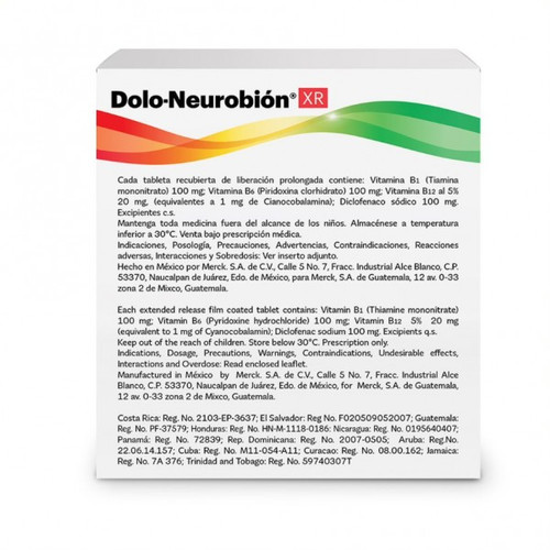 DOLO-NEUROBION XR X 60 TAB | FarmaZone