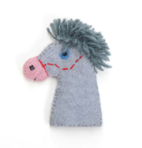 Horse finger puppet | Fossika