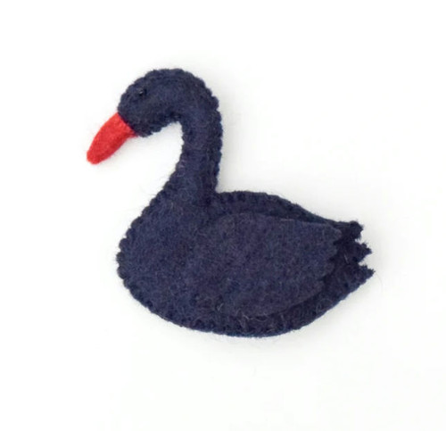 Black Swan finger puppet | Fossika