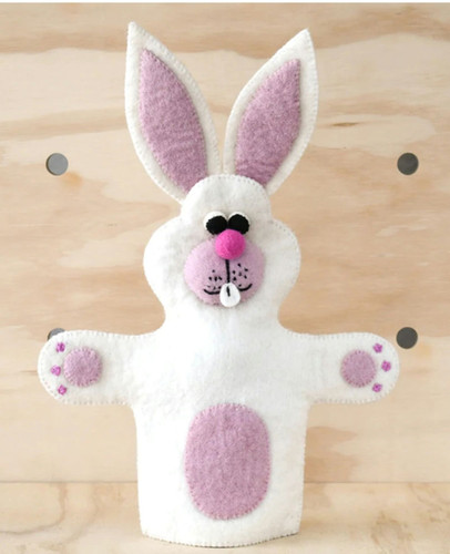 Rabbit hand puppet | Fossika