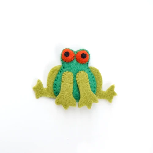 Frog finger puppet | Fossika