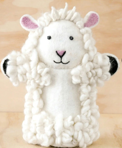 Sheep hand puppet | Fossika