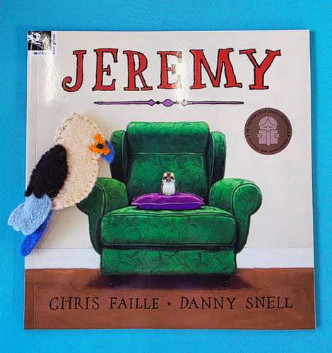 Jeremy book and finger puppet set | Fossika