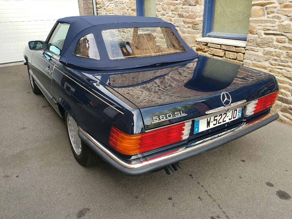 A vendre mercedes 560 sl