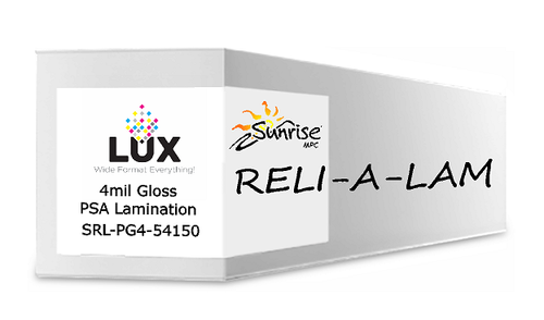 Reli-A-Lam 4mil Gloss Lamination | LUX