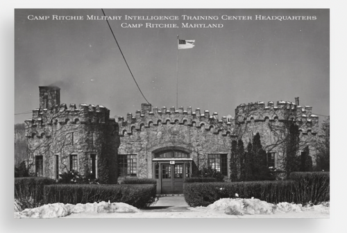 Camp Ritchie Castle Postcard | Ritchie History Muse