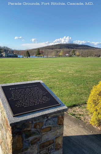 Fort Ritchie Parade Grounds Post Card | Ritchie History Muse