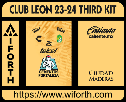 CLUB LEON 23-24 THIRD KIT | Wiforth