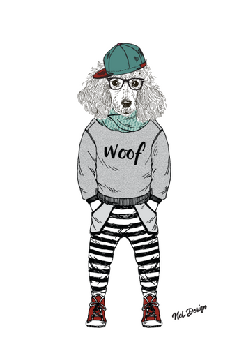 Poodle Boy | Nel Design