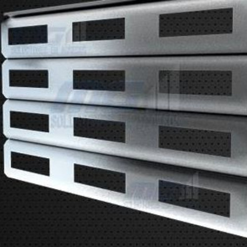 Lámina troquelada | Cortinas metálicas cruz