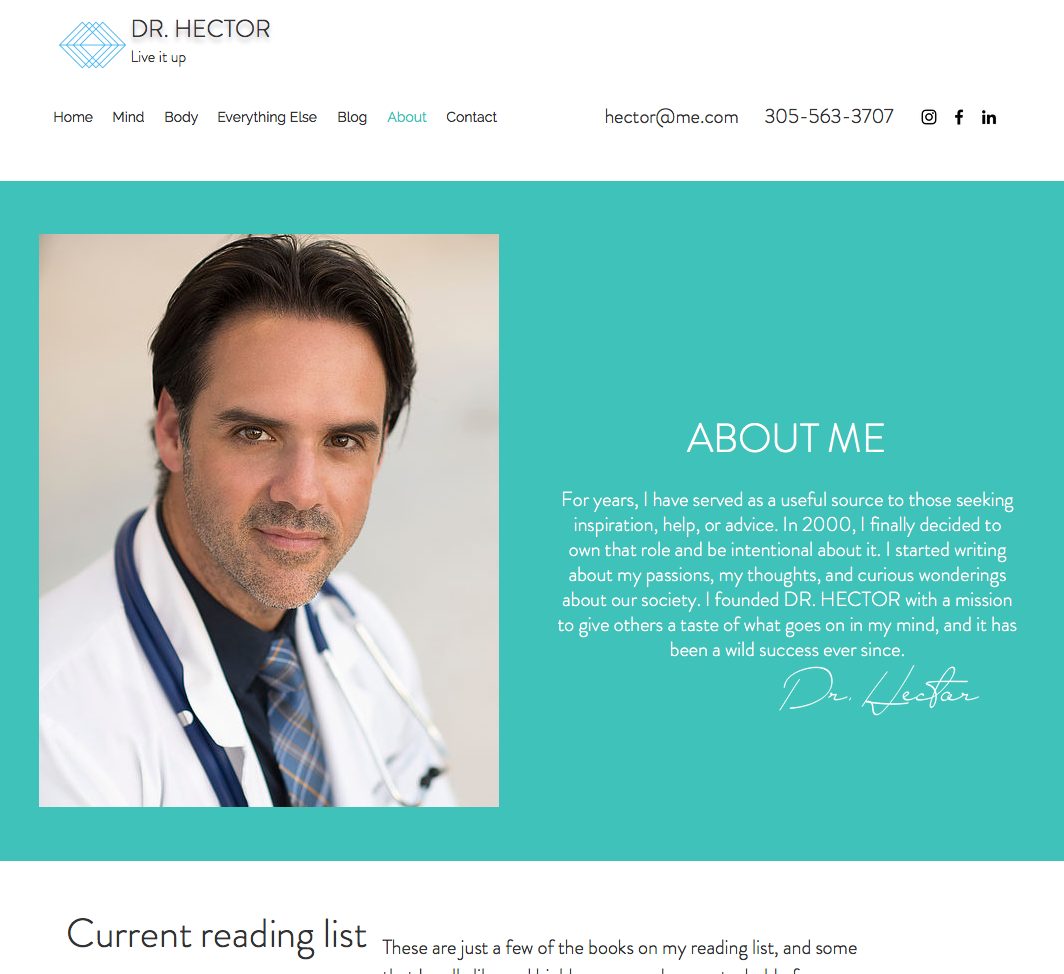 Contact | DR. HECTOR